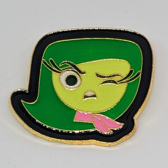 Disney | Accessories | Pixar Inside Out Disgust Enamel Disney Pin ...
